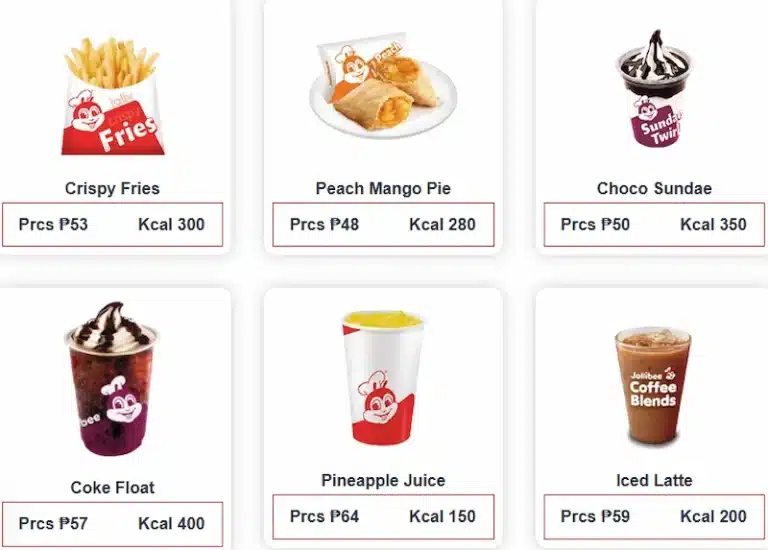 Jollibee Mix And Match 2026 Menu Philippines