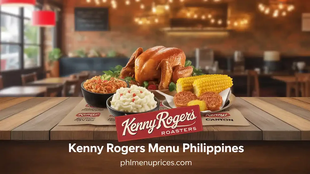 Kenny Rogers Menu Philippines Prices Update (2026)